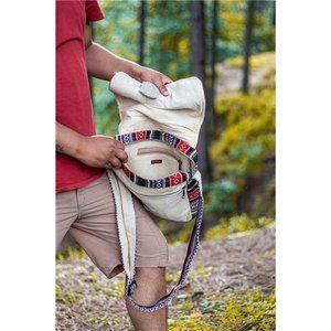 Bags | Trendy Large Himalayan Hemp Handmade Boho Shoulder Bag White ...